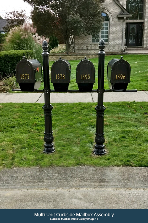 Curbside Mailboxes Gallery, Photos, and Examples | Special Lite